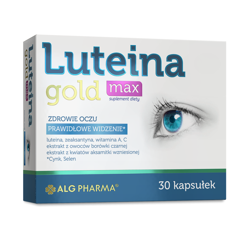 Alg Pharma Luteina Gold Max 30 kapsułek - opinie, cena | mybionic.pl