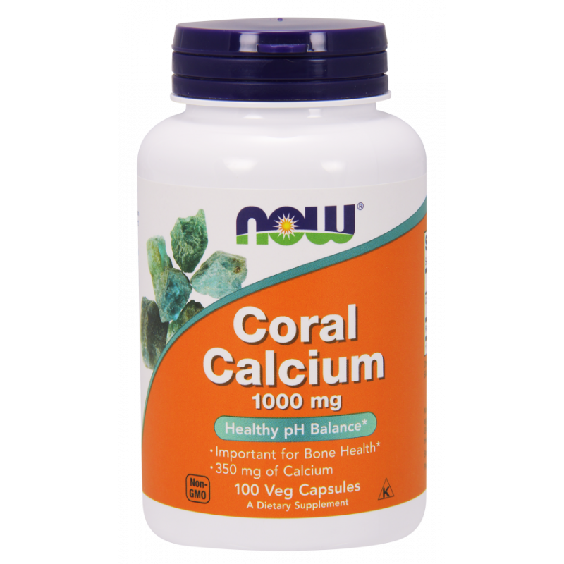 Now Foods Coral Calcium (Wapno koralowca) 1000 mg 100 kapsułek - opinie ...