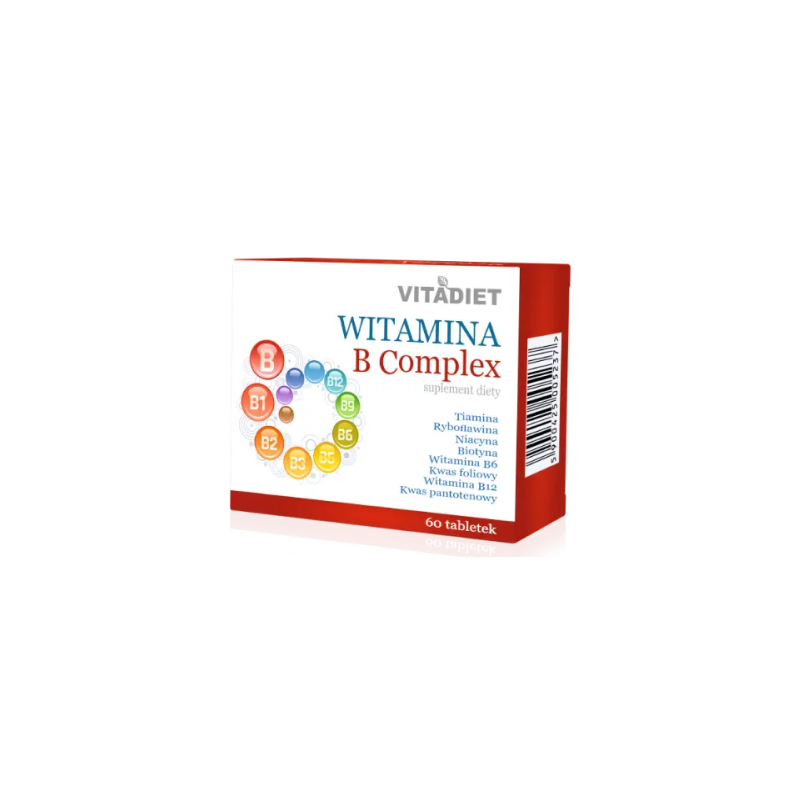 VITADIET Witamina B Complex 60 tabletek - opinie, cena | mybionic.pl