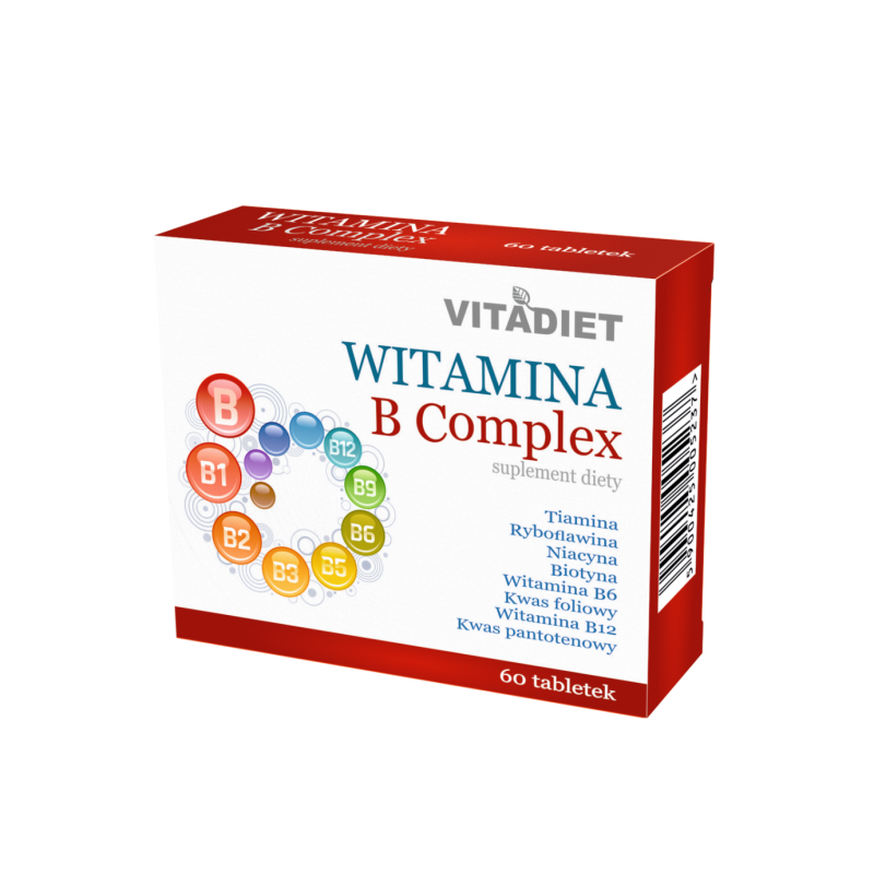 VITADIET Witamina B Complex 60 tabletek - opinie, cena | mybionic.pl