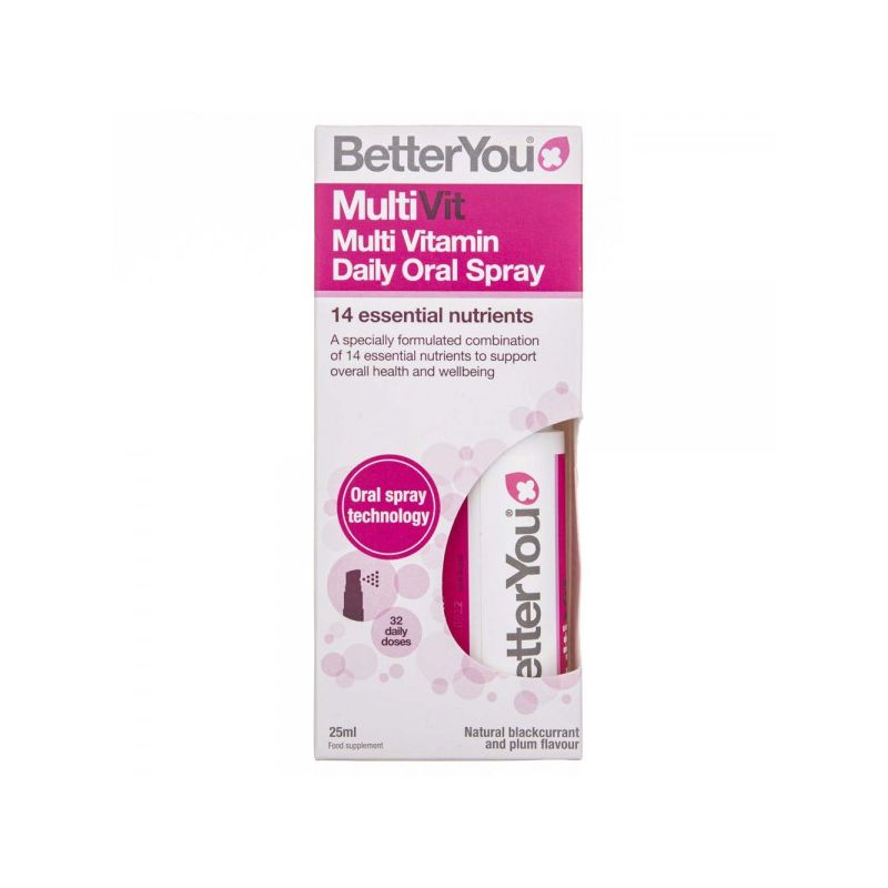 BetterYou MultiVit Multiwitamina 25 ml w sprayu - opinie, cena ...