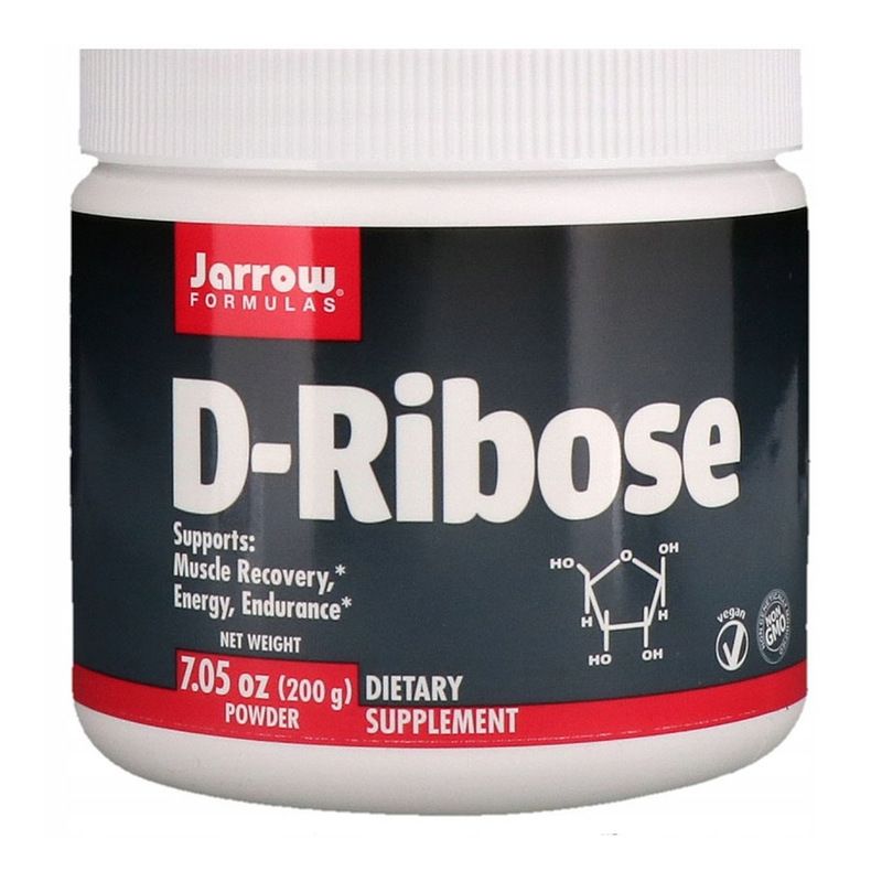 Jarrow Formulas D-Ribose (D-Ryboza) 200g - opinie, cena | mybionic.pl