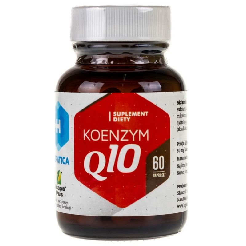 HEPATICA Koenzym Q10 (ubichinon) 80 mg 60 kapsułek - opinie, cena | mybionic.pl