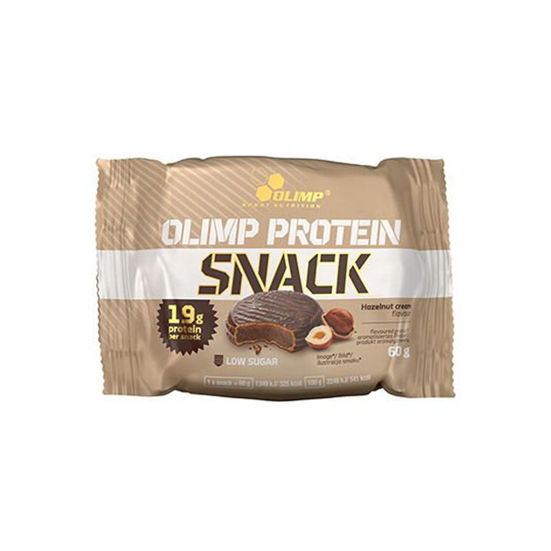 Olimp Protein Snack 60 g o smaku kremu z orzechów laskowych - opinie ...