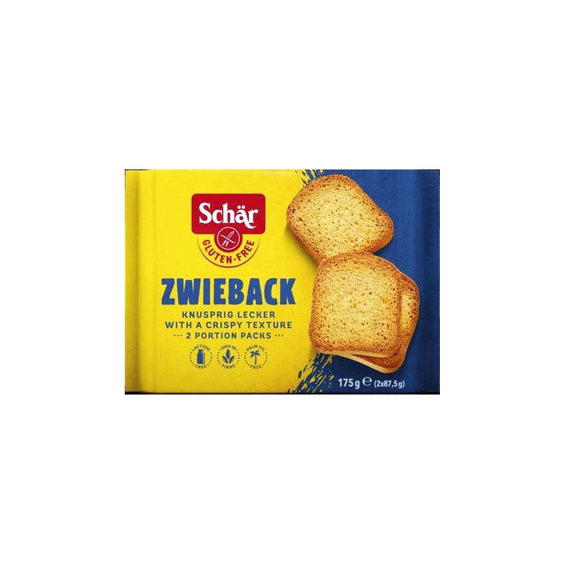 Schar Sucharki Zwieback 2x87,5 g 175 g - opinie, cena | mybionic.pl