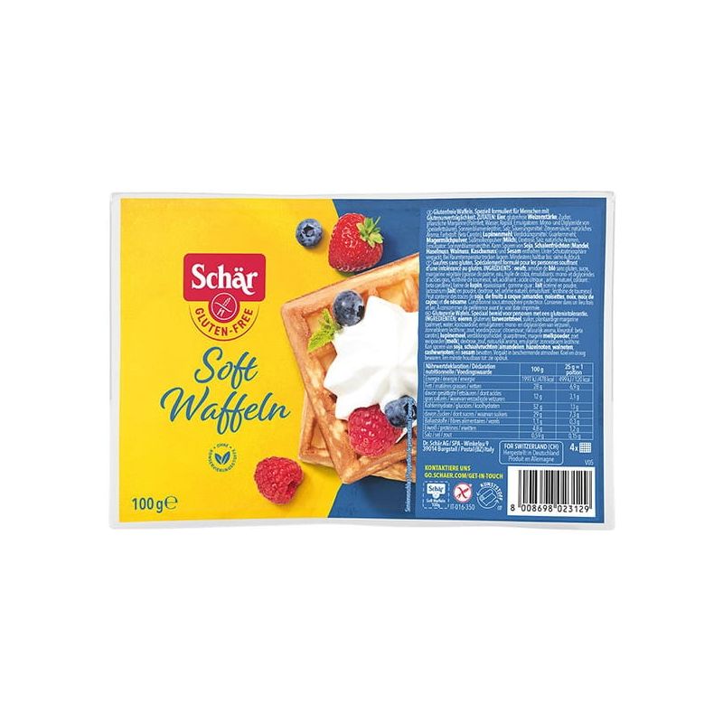 Schar Gofry Soft Waffeln 4 sztuki 100 g - opinie, cena | mybionic.pl