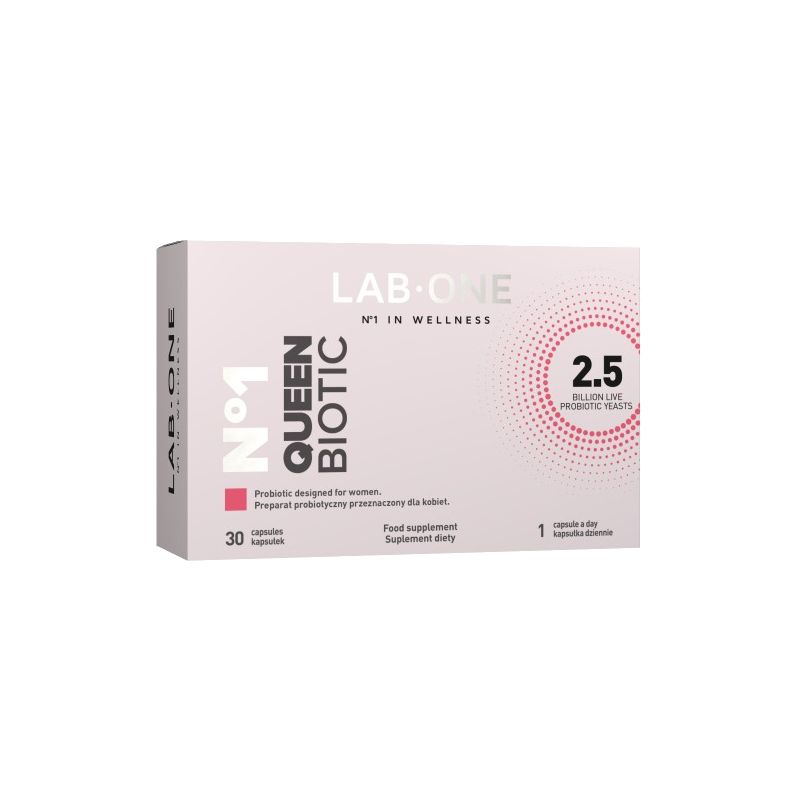 LAB ONE N°1 QueenBiotic 30 kapsułek - opinie, cena | mybionic.pl