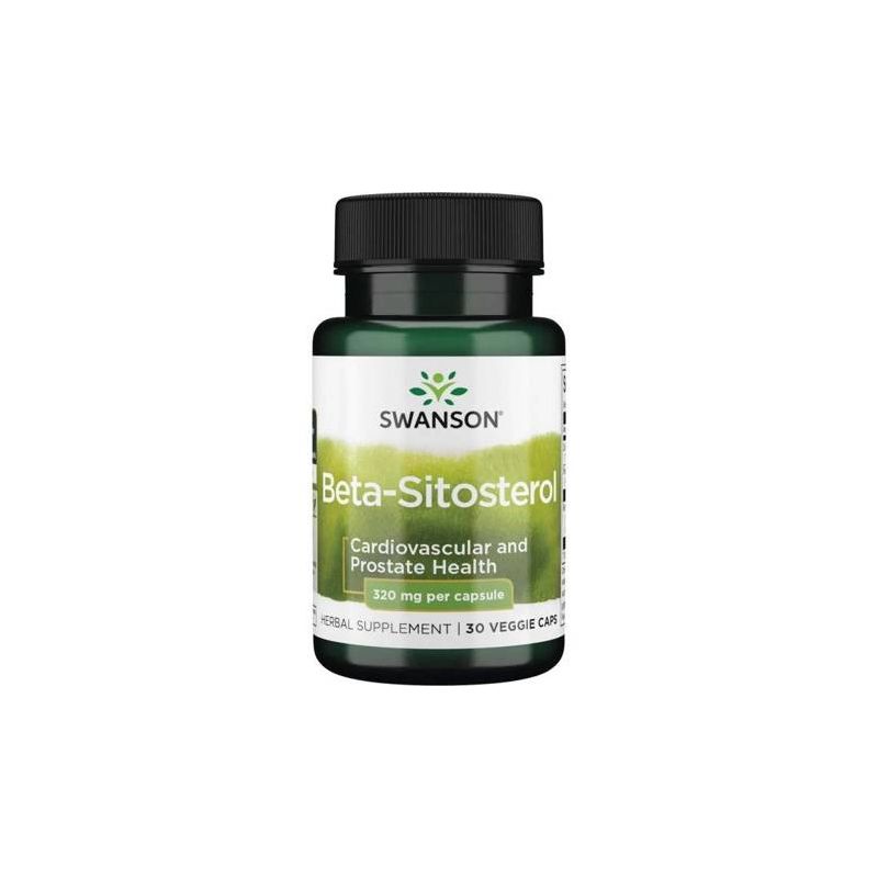 Swanson Beta-Sitosterol 320mg 30 kapsułek - opinie, cena | mybionic.pl