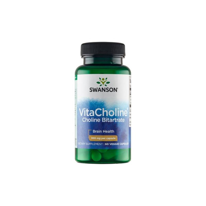 Swanson VitaCholine 300mg 60 kapsułek - opinie, cena | mybionic.pl
