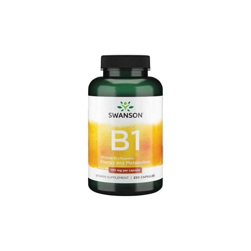 Swanson Witamina B1 100mg 250 kapsułek - opinie, cena | mybionic.pl