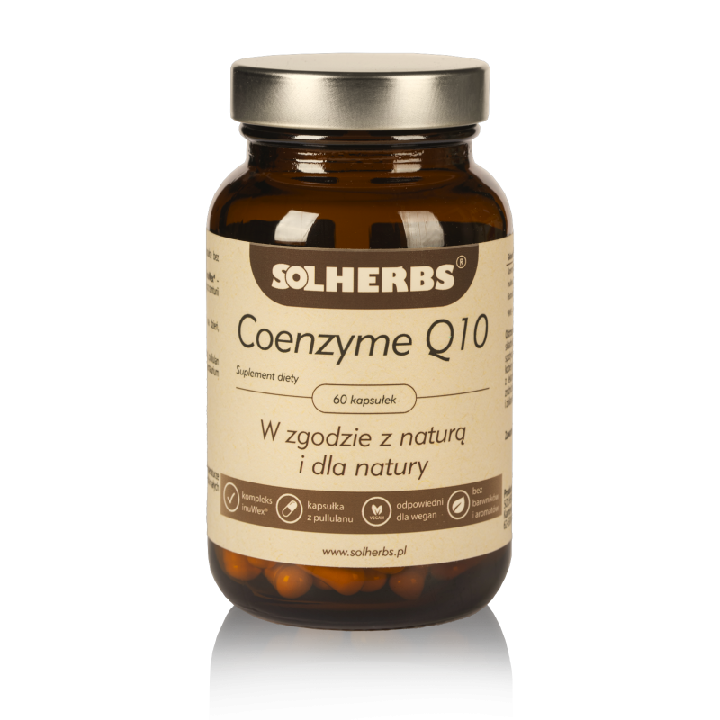 SOLHERBS Coenzyme Q10 60 kapsułek - opinie, cena | mybionic.pl