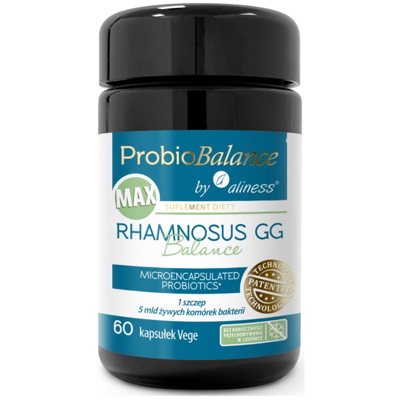 ProbioBalance by Aliness MAX Rhamnosus GG Balance 5 mld. 60 vege ...