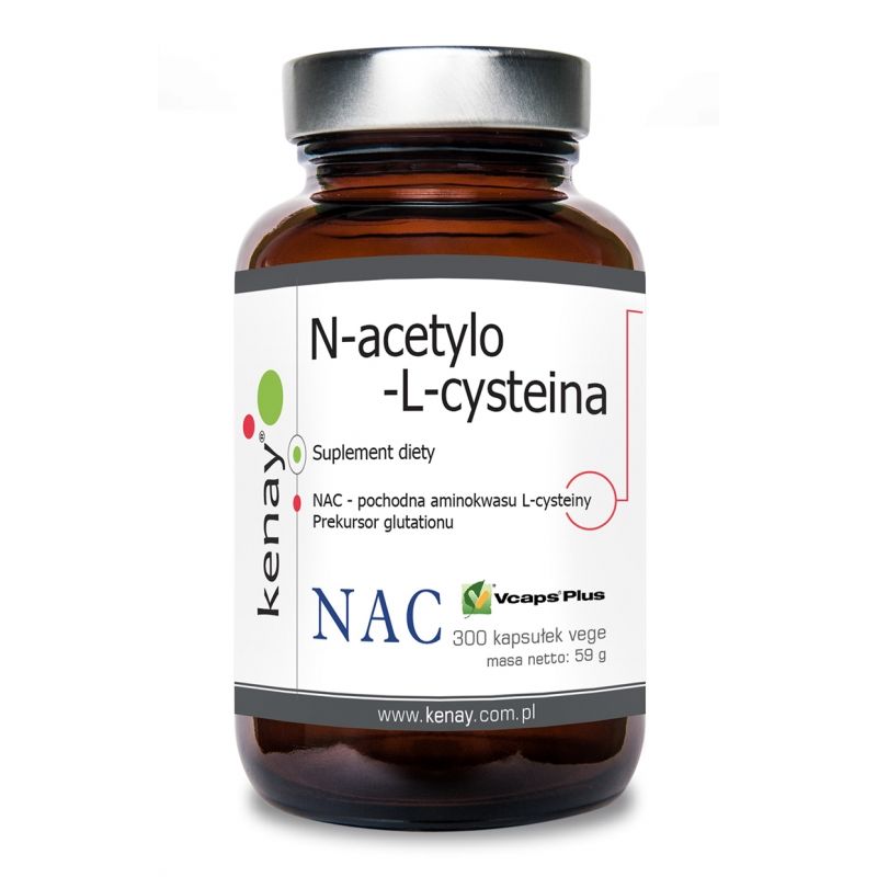 Kenay NAC N-Acetylo-L-Cysteina 150 mg 300 kapsułek - opinie, cena ...