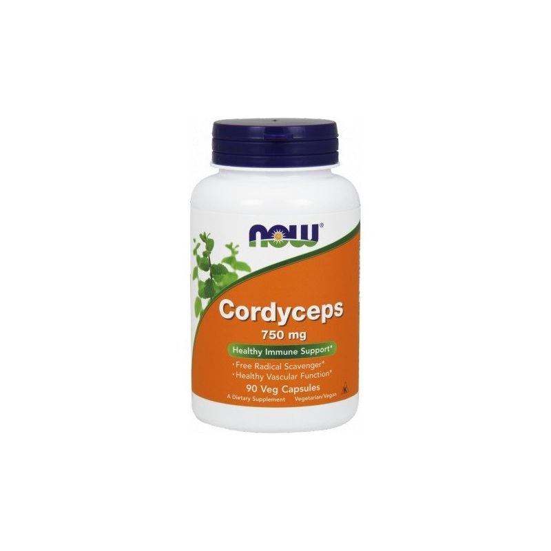 Now Foods Cordyceps 750 mg 90 kapsułek wegańskich - opinie, cena ...