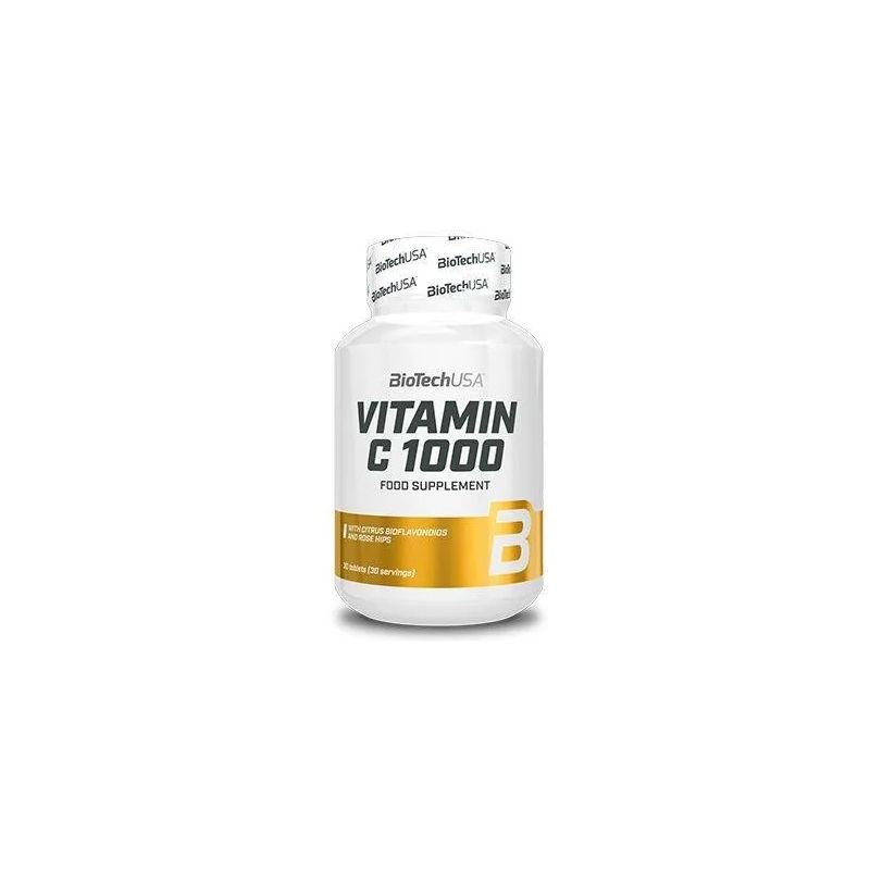 BioTech USA Vitamin C 1000 30 tabletek - opinie, cena | mybionic.pl