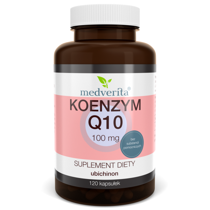 Medverita Koenzym Q10 100 mg 120 kapsułek - opinie, cena | mybionic.pl
