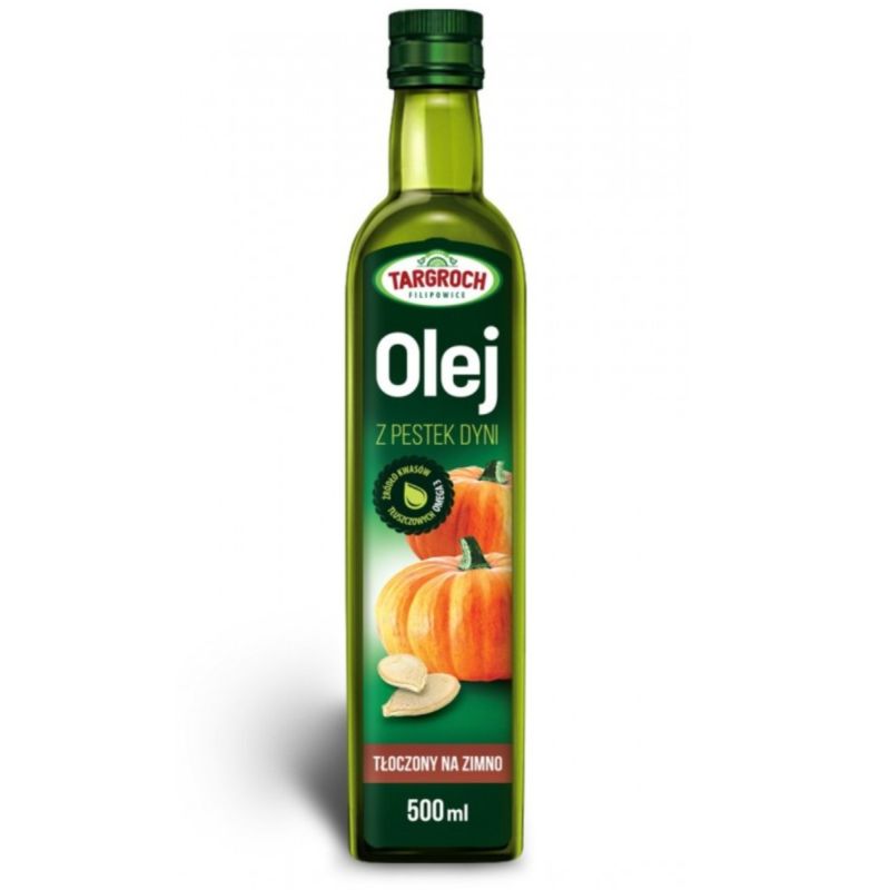 Targroch Olej z pestek dyni 500 ml - opinie, cena | mybionic.pl