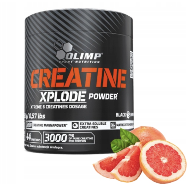 Olimp Creatine Xplode Powder 260g o smaku grejpfrutowym - opinie, cena ...