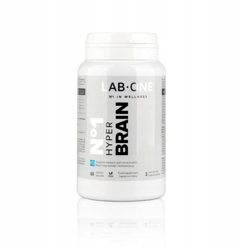 LAB ONE N°1 Hyber Brain 60 kapsułek - opinie, cena | mybionic.pl