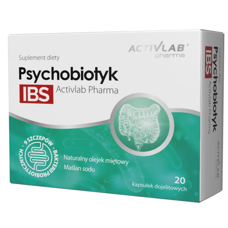 ActivLab Psychobiotyk IBS 20 kapsułek - opinie, cena | mybionic.pl