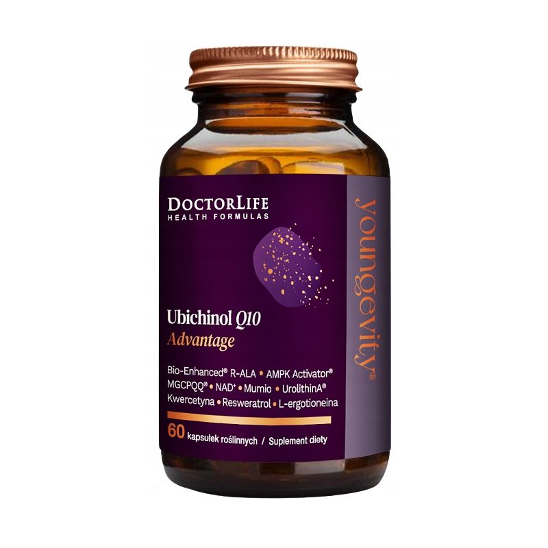 Doctor Life Ubichinol Q10 Advantage 60 kapsułek - opinie, cena | mybionic.pl