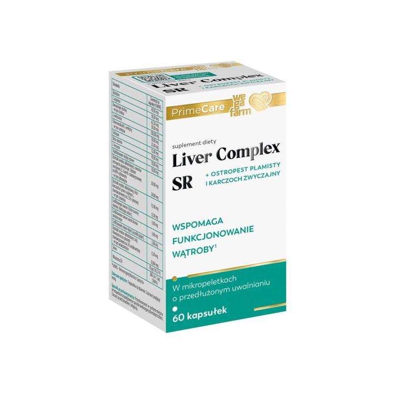 WegaFarm Liver complex SR 60 kapsułek - opinie, cena | mybionic.pl