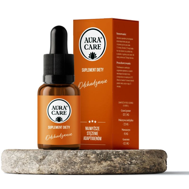 Aura Care Odchudzanie Adaptogeny 15 ml - opinie, cena | mybionic.pl