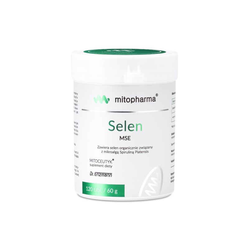 Mito-Pharma Selen MSE 120 tabletek - opinie, cena | mybionic.pl
