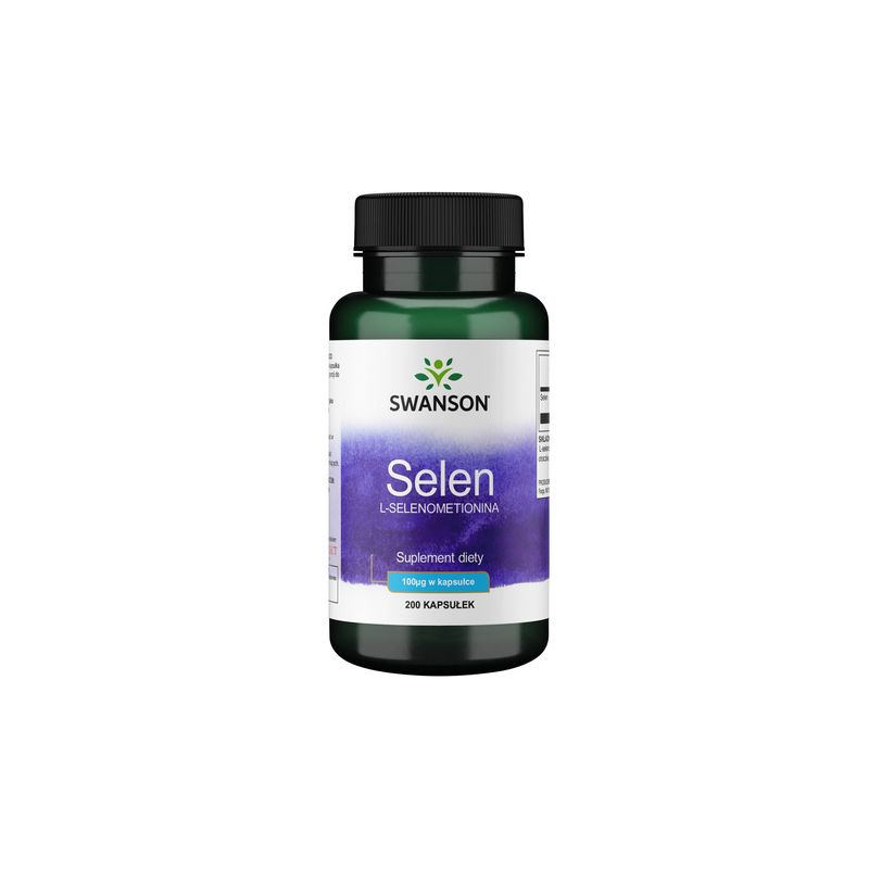 Swanson Selen Select 100mg 200 kapsułek - opinie, cena | mybionic.pl