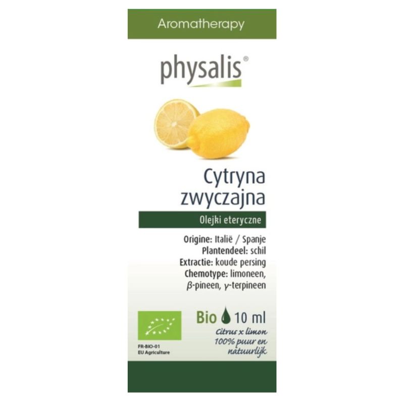 Physalis Olejek Eteryczny Cytryna Zwyczajna BIO 10 ml - opinie, cena ...