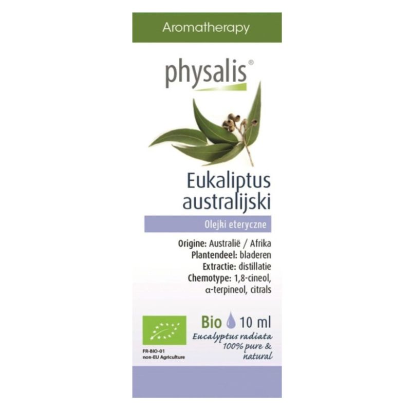 Physalis Olejek Eteryczny Eukaliptus Australijski BIO 10 ml - opinie ...