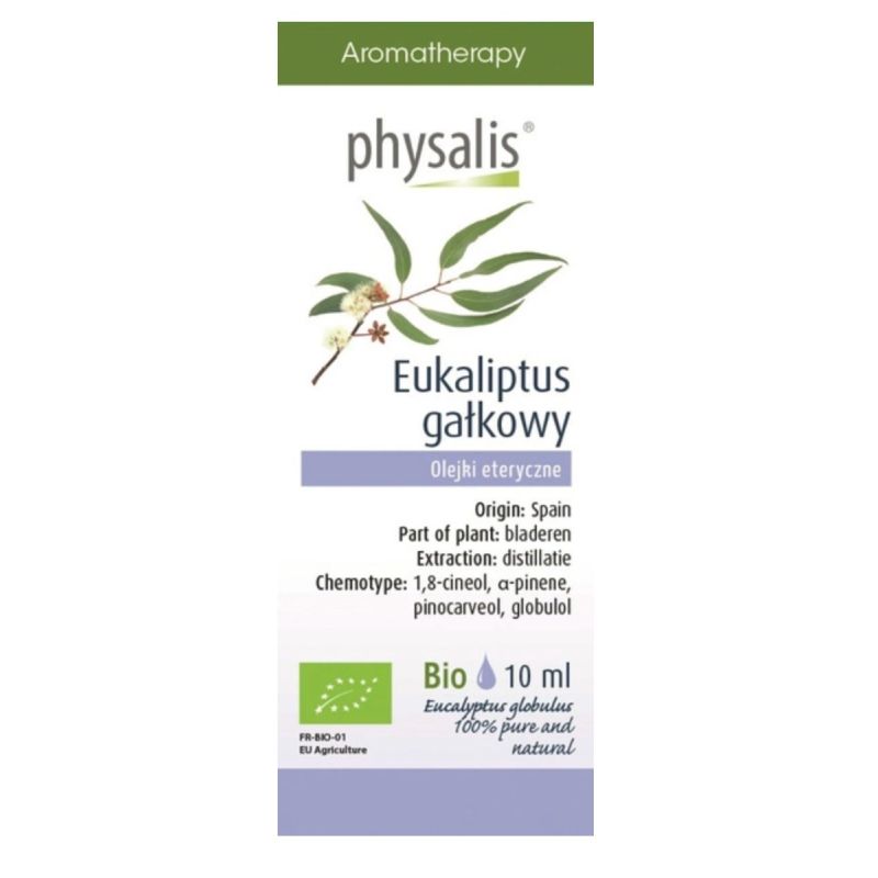 Physalis Olejek Eteryczny Eukaliptus Gałkowy BIO 10 ml - opinie, cena ...